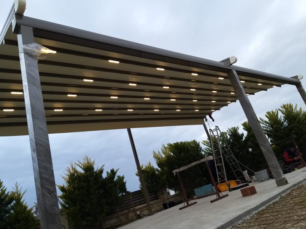 İzmir Oval Pergola Sistemleri | İzmir Lina Tente